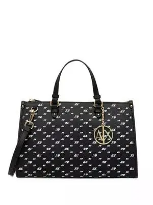 Armani Exchange Logo-print Tote Bag