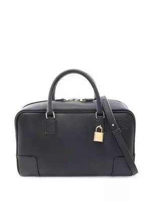 Loewe 2020s 28 Amazona Leather Tote Bag - Black