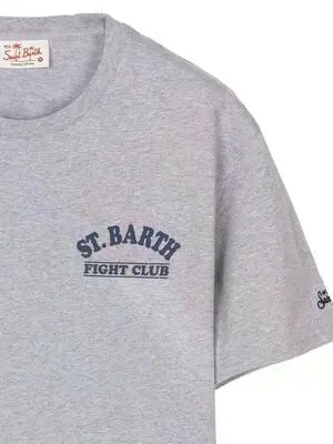 MC2 SAINT BARTH Graphic-print Cotton T-shirt