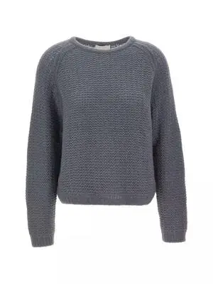 Hemisphere Cable-knit Raglan-sleeve Sweater