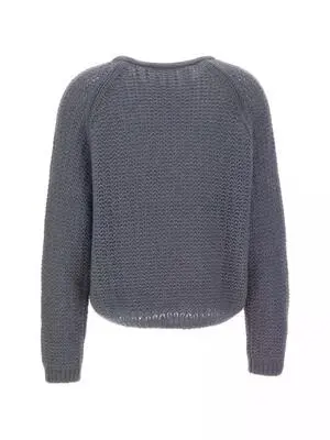 Hemisphere Cable-knit Raglan-sleeve Sweater