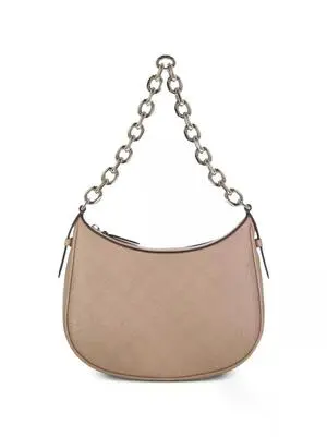 Gucci Gg Emblem-embossed Shoulder Bag - Neutrals