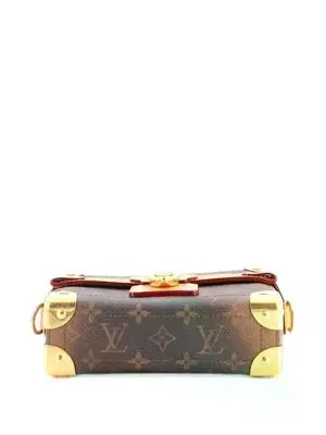 LOUIS VUITTON Soul Trunk Bag Monogram Dust Leather Crossbody Bag