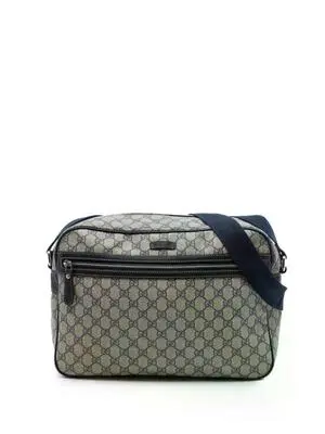 Gucci 2016-2026 Gg Supreme Crossbody Bag - Neutrals