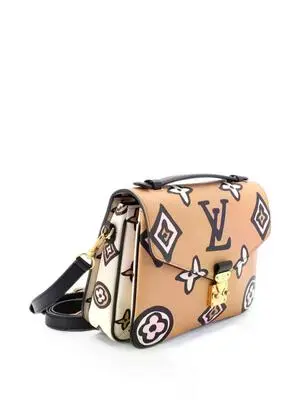 LOUIS VUITTON Pochette Metis Wild At Heart Monogram Giant Crossbody Bag - Neutrals