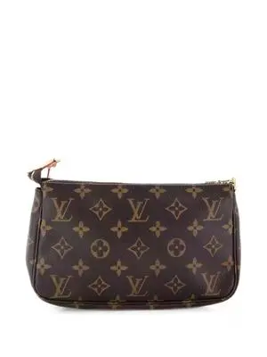LOUIS VUITTON Pochette Accessoires Monogram Canvas Clutch Bag