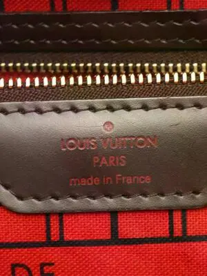 LOUIS VUITTON Damier Ebene Neverfull Pm Tote Bag - Brown