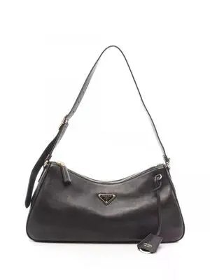 Prada Arque Shoulder Bag - Black