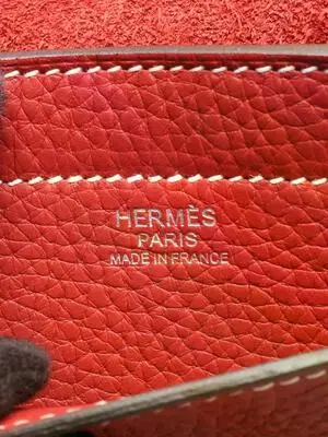 Hermès Clemence Cabasellier Tote Bag