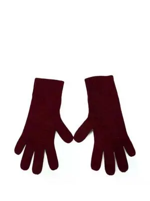 Burberry Rib-knit Cashmere Beanie Hat, Scarf, And Gloves Set