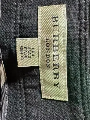 Burberry Straight-leg Zip-detail Trousers