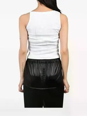 SRVC STUDIO Graphic-print Tie-strap Tank Top