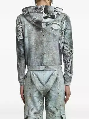 LA MASKARADE Trompe-l'oeil-print Hoodie