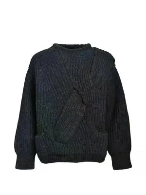 MAGLIANO 3d Cable-knit Sweater