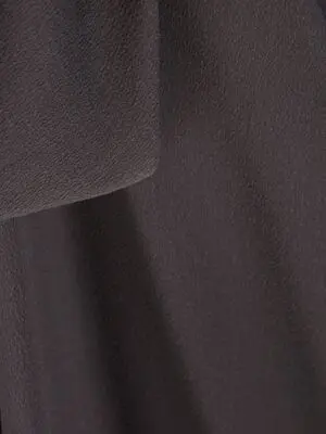 Chloé Silk Draped Midi Skirt