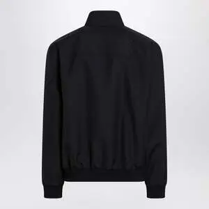 Gucci Zip-up Jacket In Wool-blend Twill