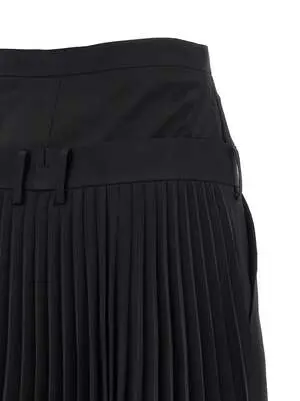 Junya Watanabe Wool Blend Pleated Trousers