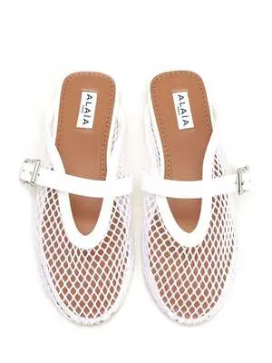 Alaïa Flat Mesh Mule