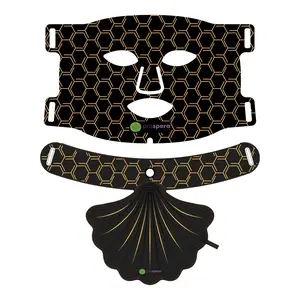 PROSPERA Panther Ii Led Skin Rejuvenate Face And Neck Mask - Black
