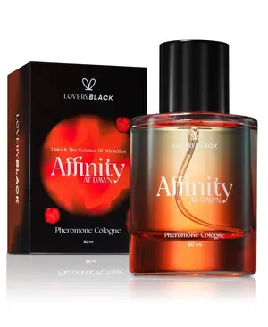 LOVERY Affinity At Dawn Pheromone Cologne 1.7 Oz - Black