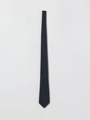 Zegna Jacquard Silk Tie - Blue