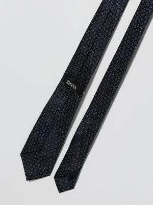 Zegna Jacquard Silk Tie