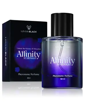 LOVERY Affinity At Midnight Pheromone Perfume - Black