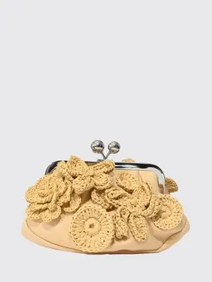 Max Mara Woven Clutch