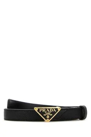 Prada Leather Belt - Black