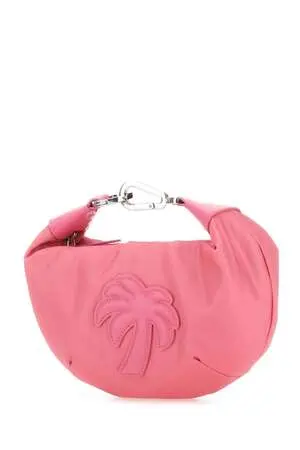 Palm Angels Dark Fabric Big Palm Handbag
