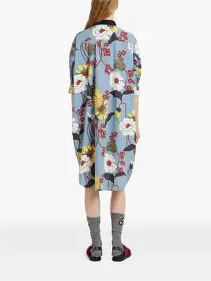 Marni Floral Cotton Dress