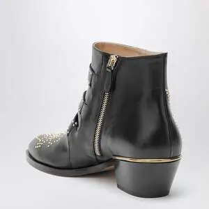 Chloé Susanna Studded Lamb Nappa Ankle Boots