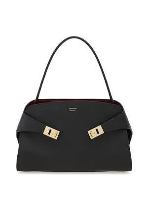 FERRAGAMO Bicolor Hug Soft Medium Shoulder Bag