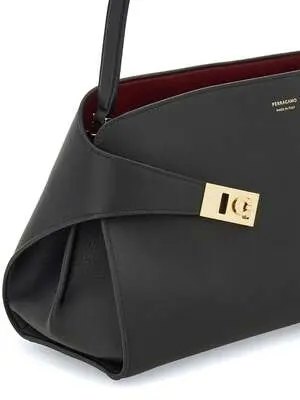 FERRAGAMO Bicolor Hug Soft Medium Shoulder Bag