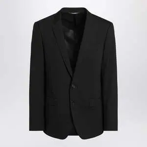 Dolce & Gabbana Single-breasted Virgin Wool Suit - Black