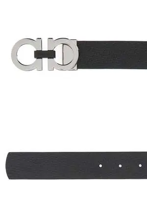FERRAGAMO Salvatore Leather Reversible Belt