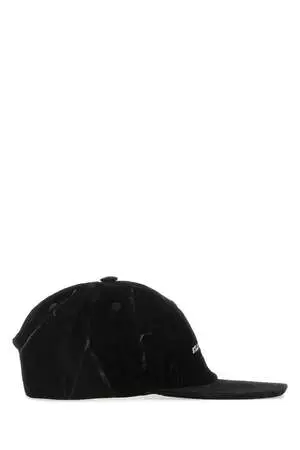 Stella McCartney Velvet Baseball Cap