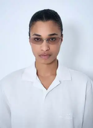 Balenciaga Invisible Oval Sunglasses
