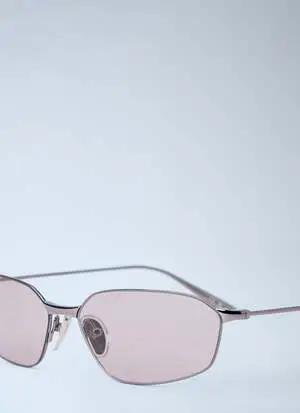 Balenciaga Invisible Oval Sunglasses