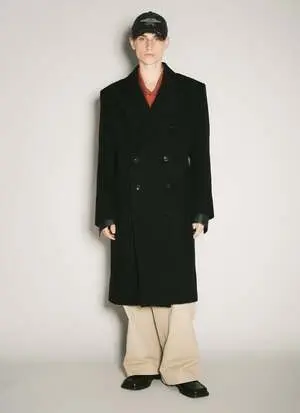 Martine Rose Double-breasted Shirt Overcoat