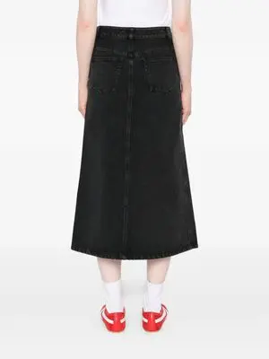 A.p.c. Georgia Denim Midi Skirt