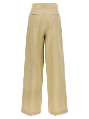 YVES SALOMON Linen Trousers