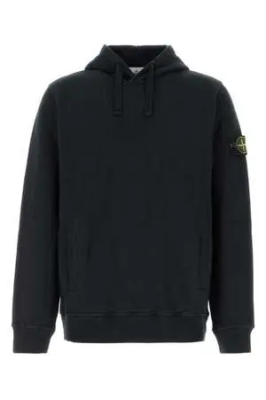 Stone Island Cotton Sweatshirt - Black