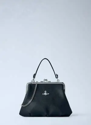 VIVIENNE WESTWOOD Textured Leather Granny Frame Purse