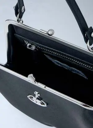 VIVIENNE WESTWOOD Textured Leather Granny Frame Purse