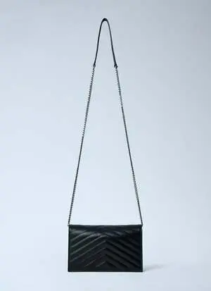 Saint Laurent Cassandre Envelop Chain Wallet