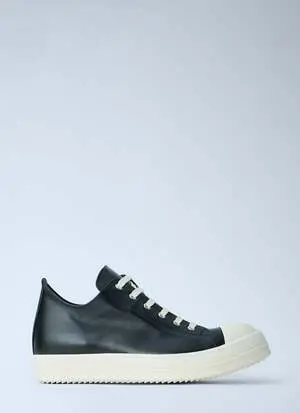 Rick Owens Leather Low-top Sneakers