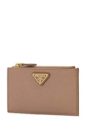 Prada Powder Leather Card Holder