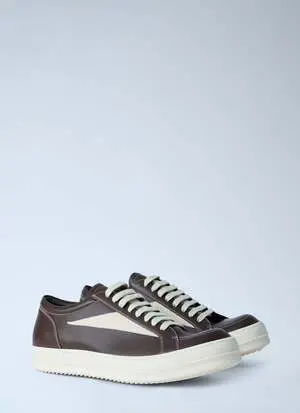 Rick Owens Leather Sneakers