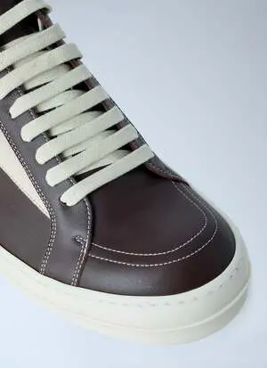 Rick Owens Leather Sneakers